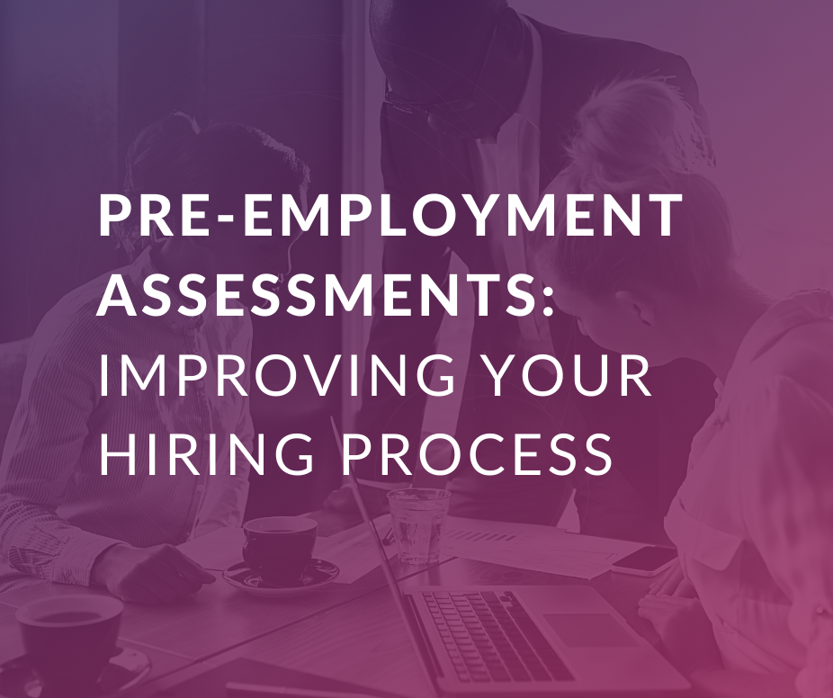 Pre-employment Assessments - RMK Talent Solutions